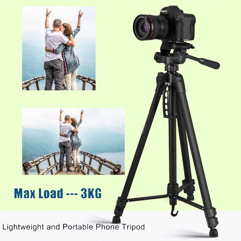 Weifeng-WT-3560-Micro-SLR-Digital-Camera-Tripod-PTZ-Tripod-Live-Multi ...