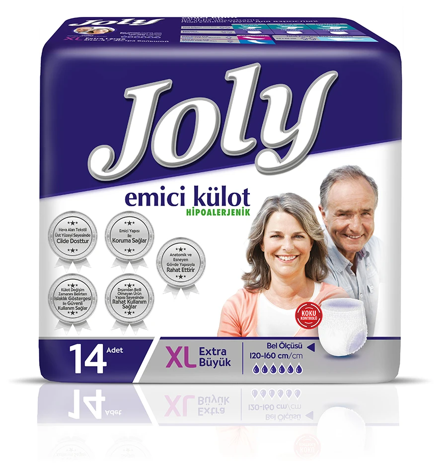 807093 Diapers Panties For Adults, Pp Xl, 120-160 Cm, 14 Pcs/pack, Joly ...