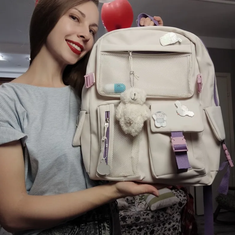 Kawaii Harajuku Style College Backpack - KawaiiTherapy