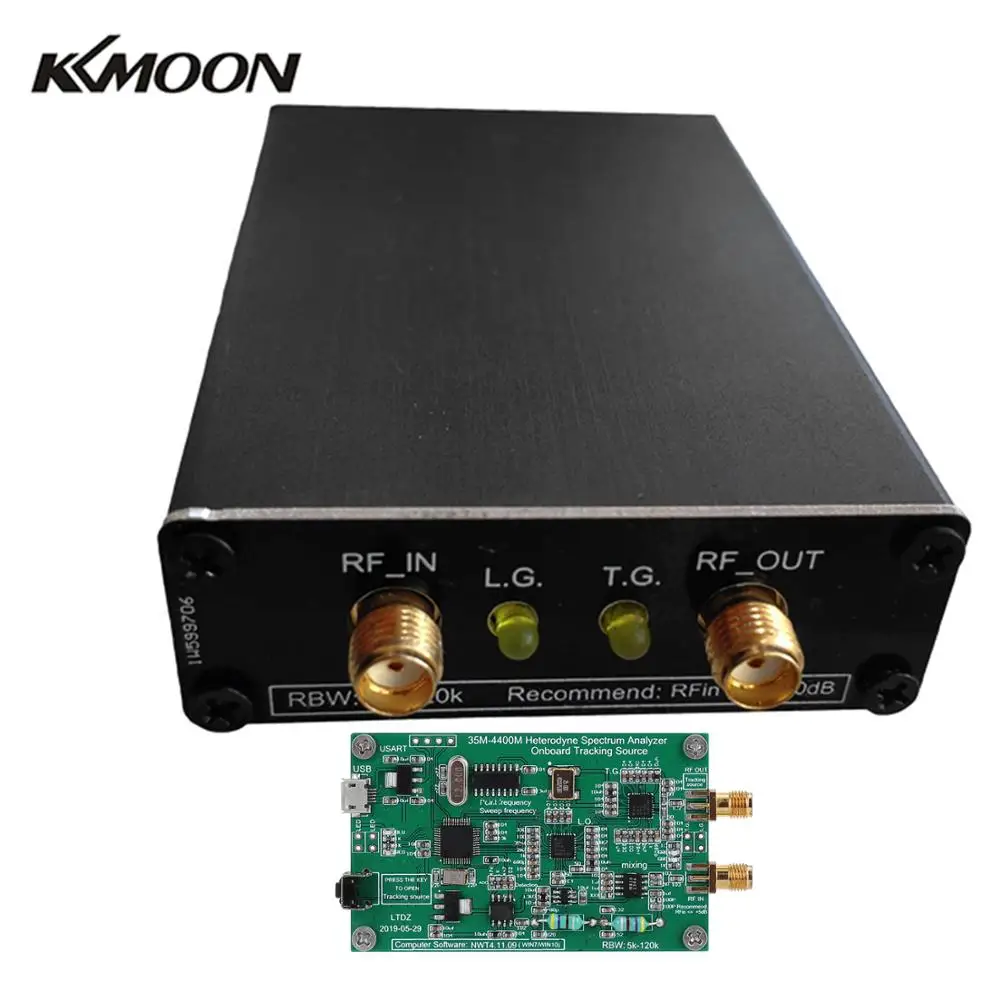 Spectrum Analyzer Usb Ltdz 35 4400m Signal Source With Tracking Source Module Rf Frequency