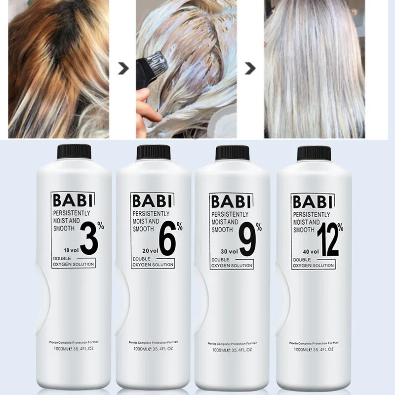 10vol - Crème au peroxyde de cheveux naturel professionnel, 1000ml ...
