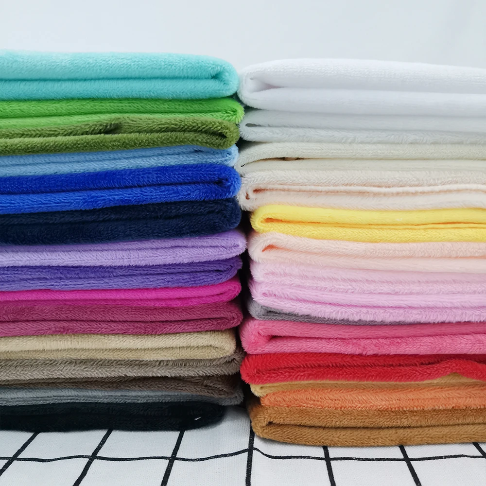 50-x-160cm-Short-Stretchy-plush-crystal-super-soft-plush-fabric-For ...