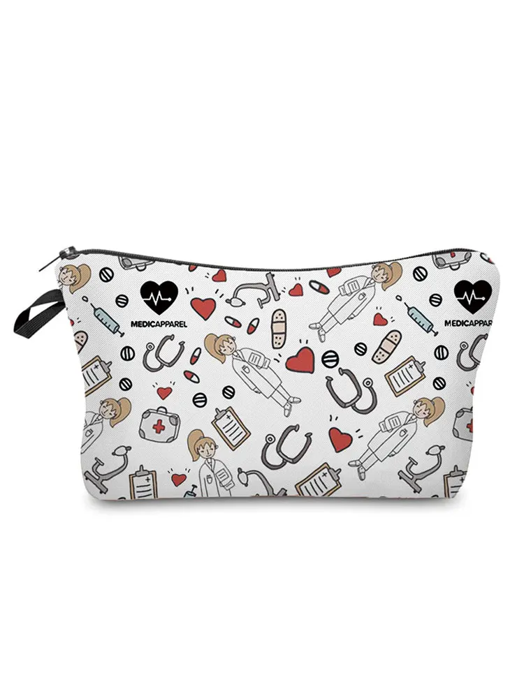 Cute-Nurse-Medical-Records-Printed-Makeup-Bag-Eco-Reusable-Storage-Bag ...