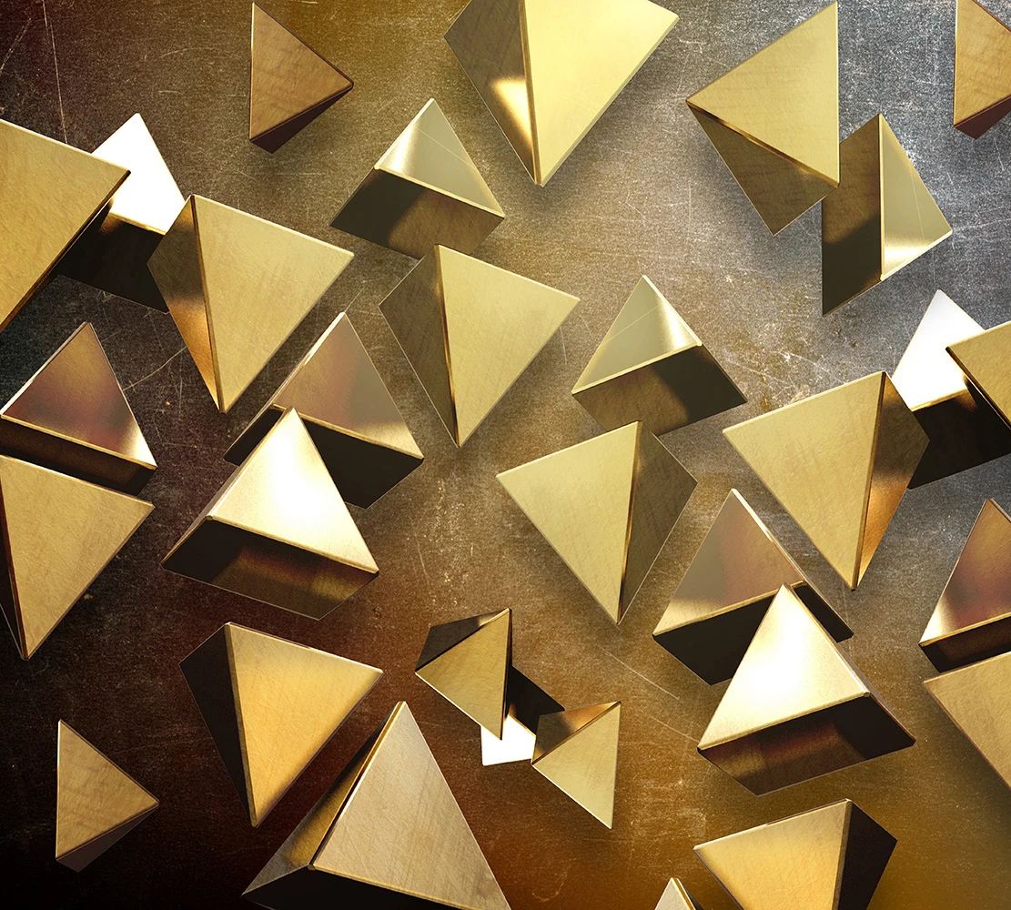 Pyramid Art Wallpaper