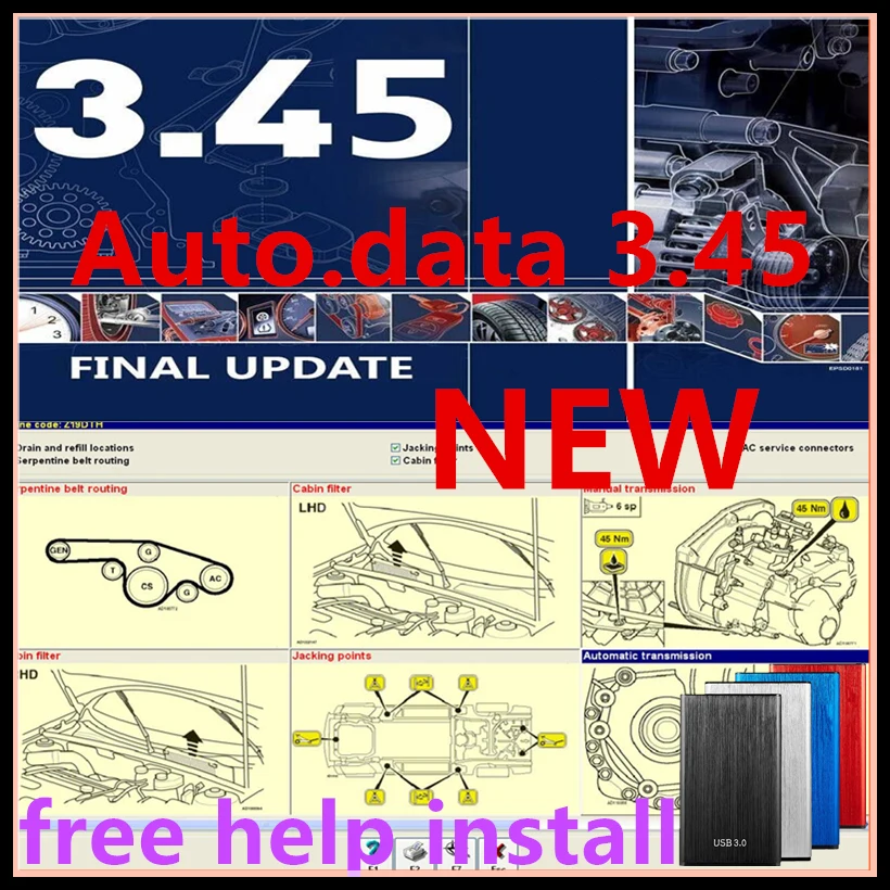 Newest Auto Data 3.45 wiring diagrams data install video autodata ...