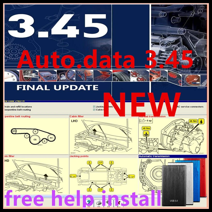 Newest Auto Data 3 45 Wiring Diagrams Data Install Video Autodata