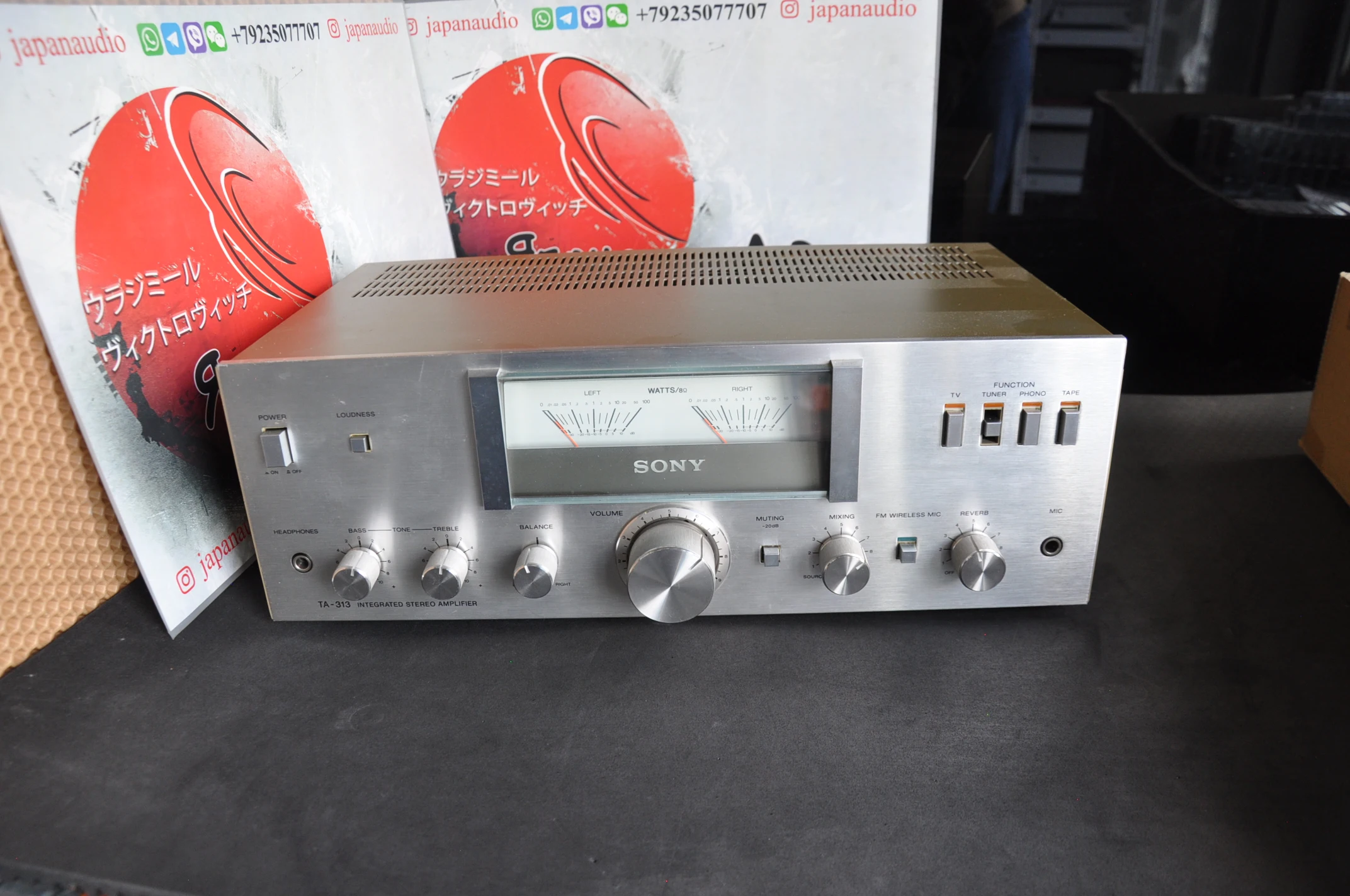 Sony-Ta-313-made-in-Japan-fully-serviceable-without-mileage-integrated ...