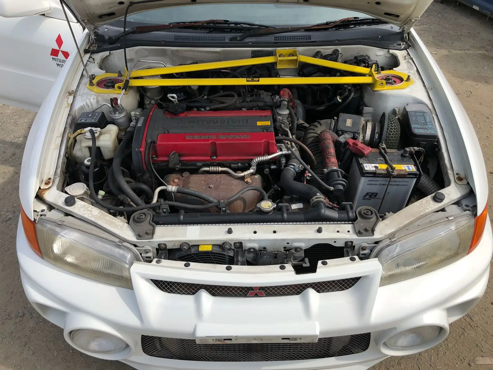 Hood Gas Struts for Mitsubishi Lancer Evolution IV EVO 4 CN9A 1996-1998 ...