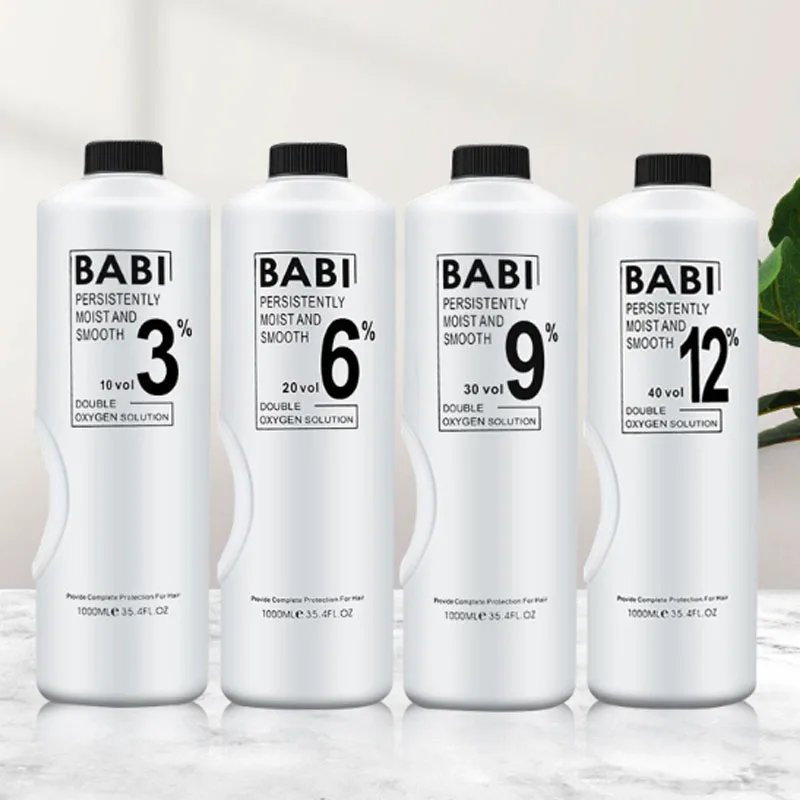 10vol - Crème au peroxyde de cheveux naturel professionnel, 1000ml ...