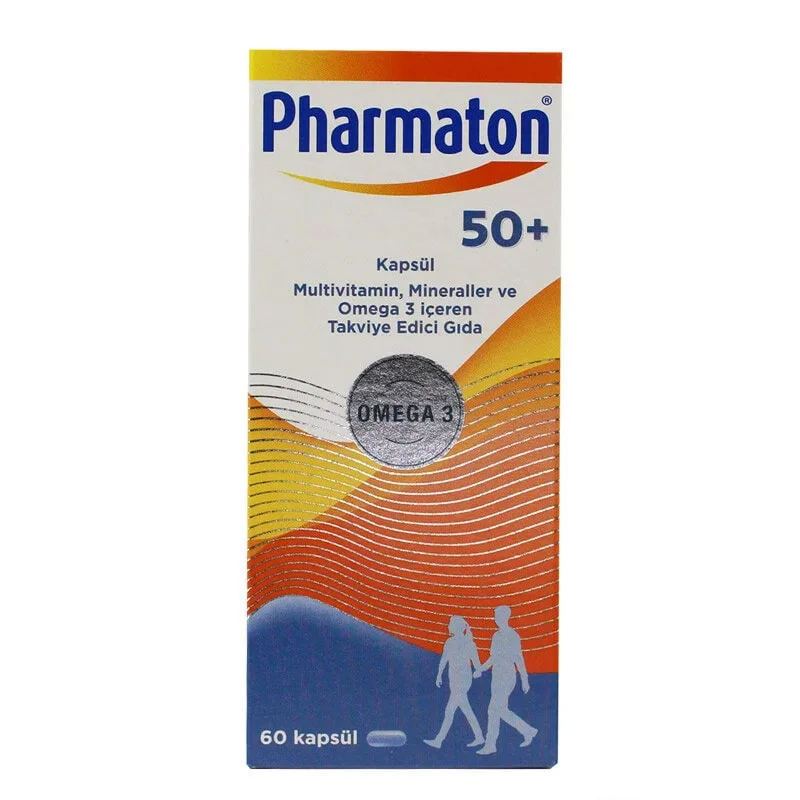 Farmaton cápsula de suplemento energético para hombre y mujer, 50 años ...