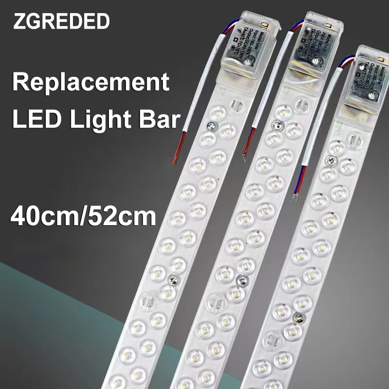 Led-Module-220V-Bar-lamp-replacement-led-For-Ceiling-Light-40cm-52cm ...