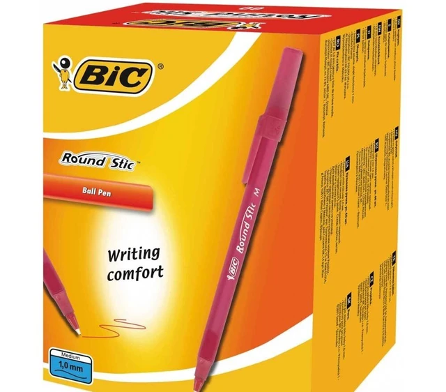 Bic Round Stic Red