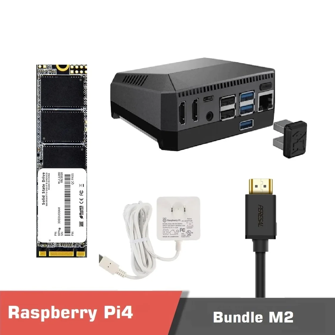 Argon-One-M-2-Raspberry-Pi-4-Case-with-essential-accessories-including ...