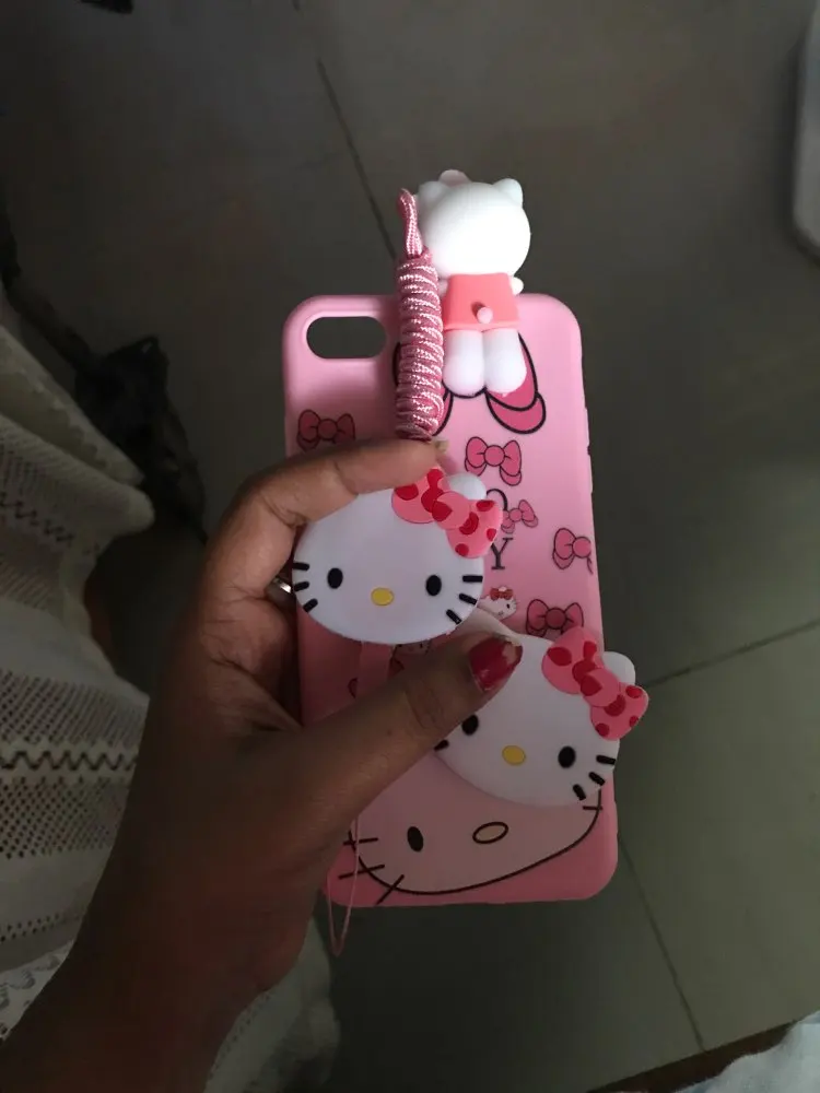 Hello Kitty Cartoon Soft Silicone Phone Case - KawaiiMerch.com