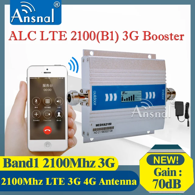 2100 3G Amplifier WCDMA 2100MHz MobilePhone Signal Booster 3G 2100MHz ...