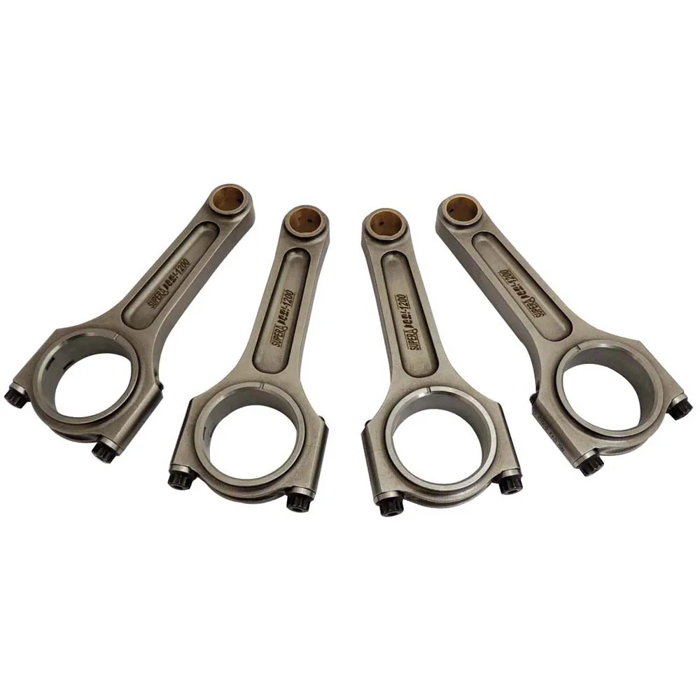 VW 144mm 7/16" bolts 4340 I A Beam forged connecting rods AGU AEB TDI ...