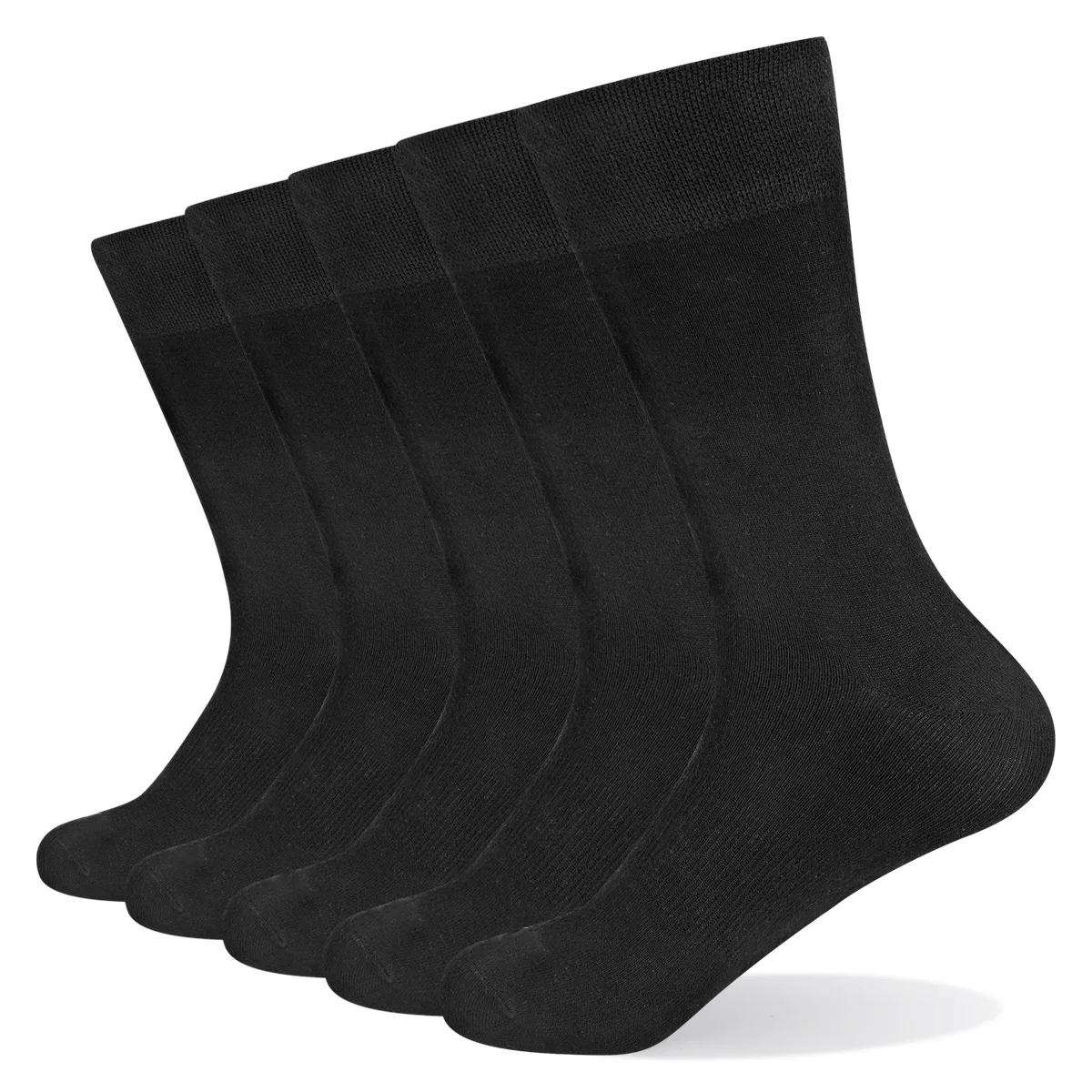 YUEDGE Calcetines finos de fibra de bambú para hombre, medias cómodas ...