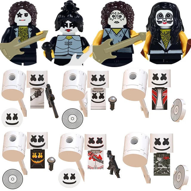 Lego Kiss Rock Band