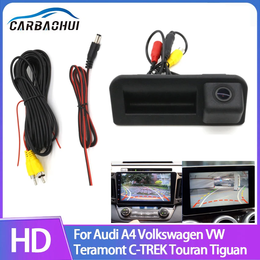 Dynamic Trajectory Line Car Reverse Rear View Trunk Handle Camera For ...