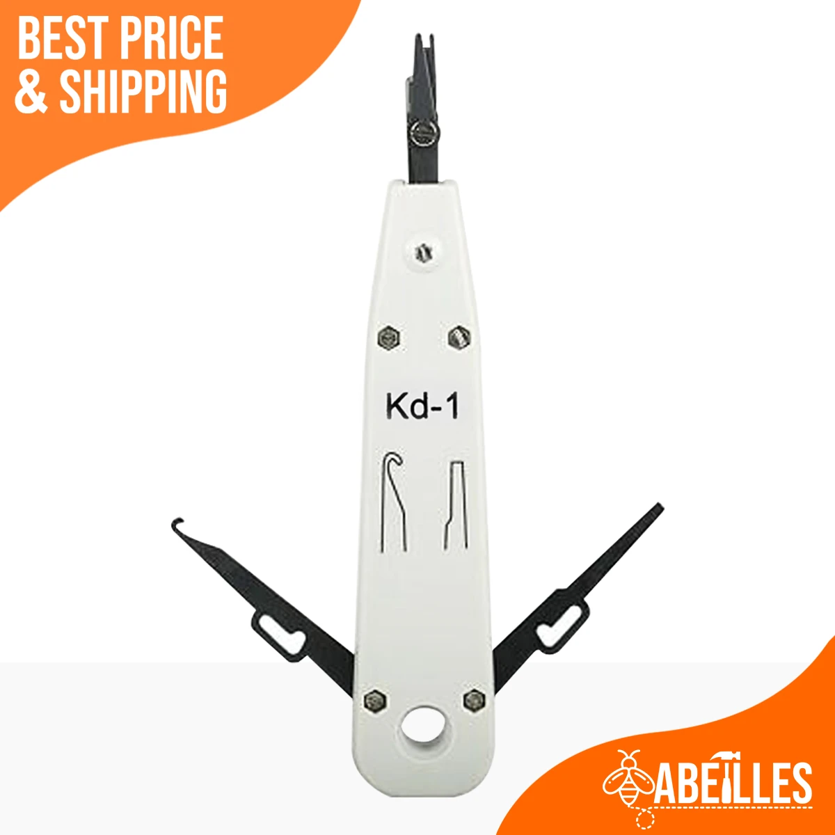 Kd-1 Rj11 Rj12 Rj45 Network Phone Wire Cable Punch Down Tool - Pliers ...