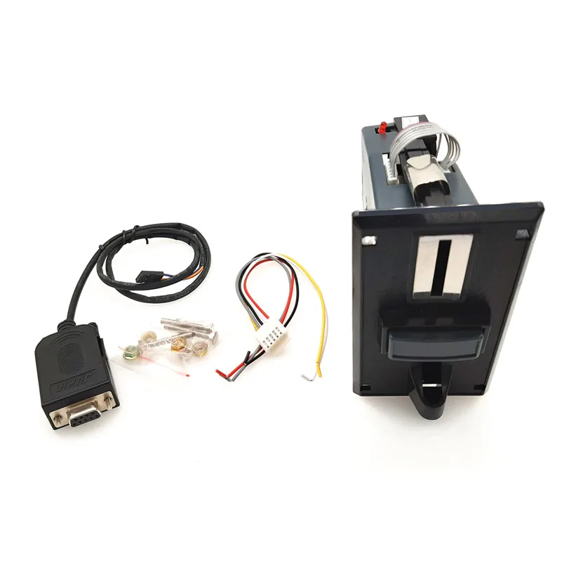 Jy-910 Rs232 Pulse Output 1-10 Type Of Coins Multi Coin Acceptor To Pc ...