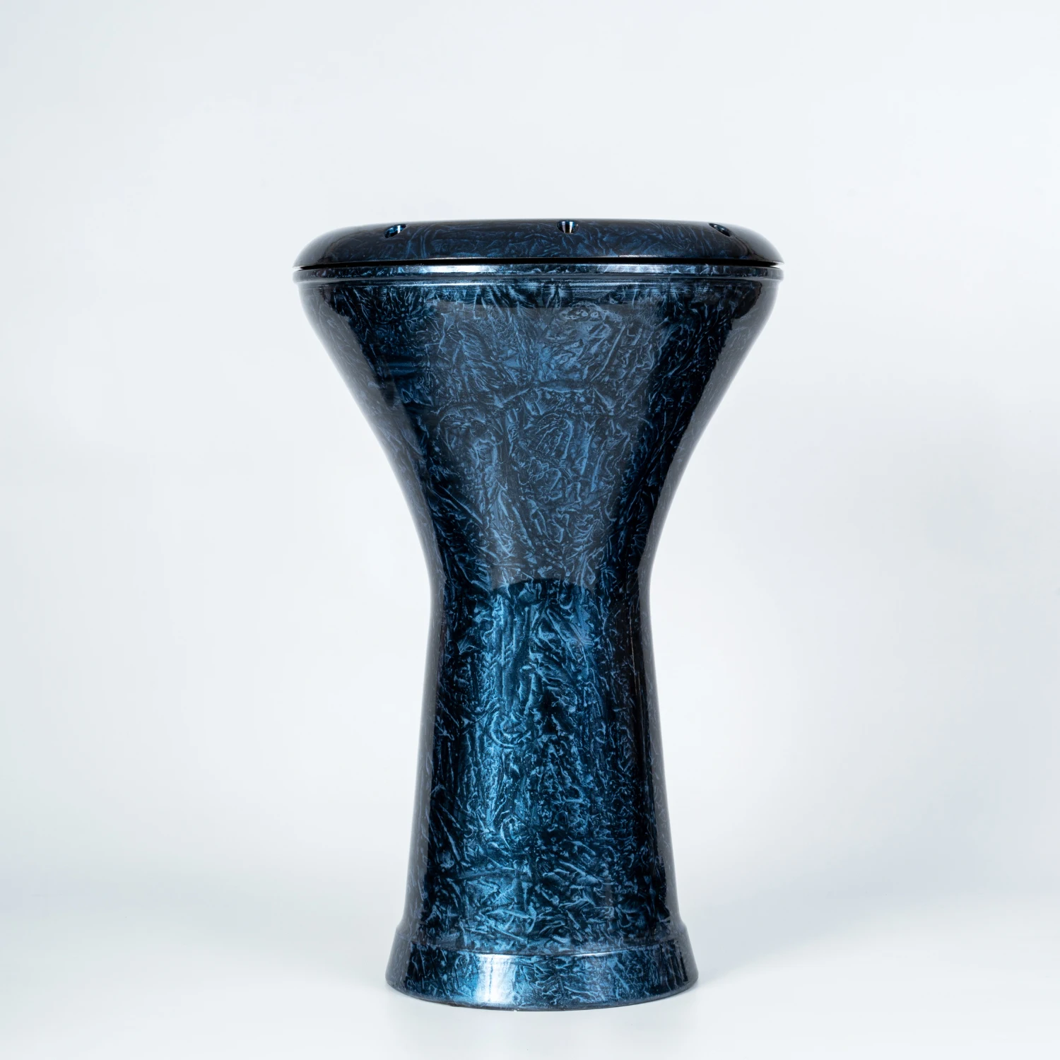 Blue Engraved Darbuka Tomtom Goblet Drum Doumbek Tombak Arabic Tabla ...