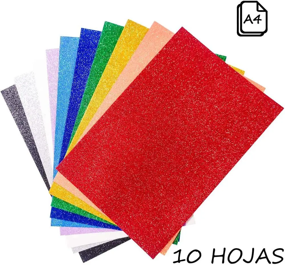 Starplast, Paper Rubber Eva, Paper Foamy, Paper Decorative Pack 10 ...