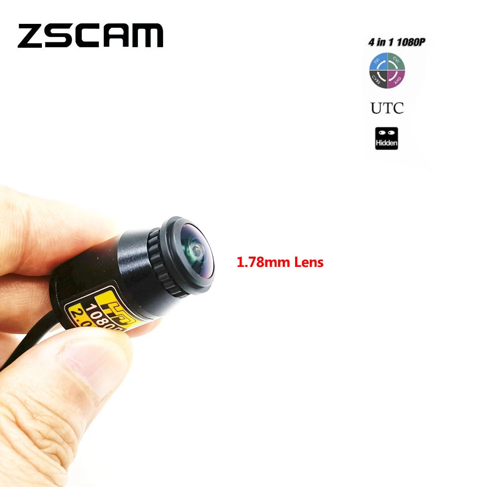 미니 금속 총알, IMX323 칩, AHD, TVI, CVI, CVBS, 4 in 1 보안 UTC 카메라, CCTV, 2.8mm ...