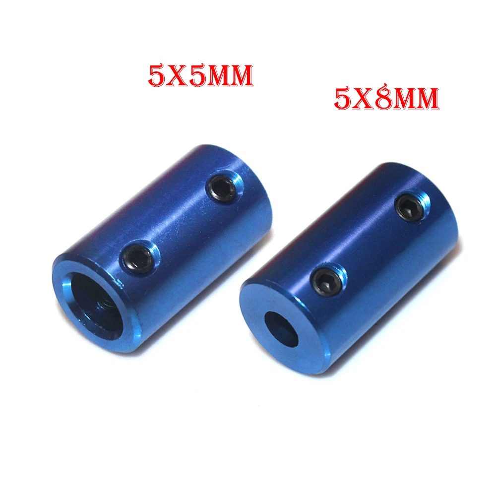 Aluminum Alloy Coupling Bore 5*5mm 5*8mm 8*8mm 3D Print Part Blue ...