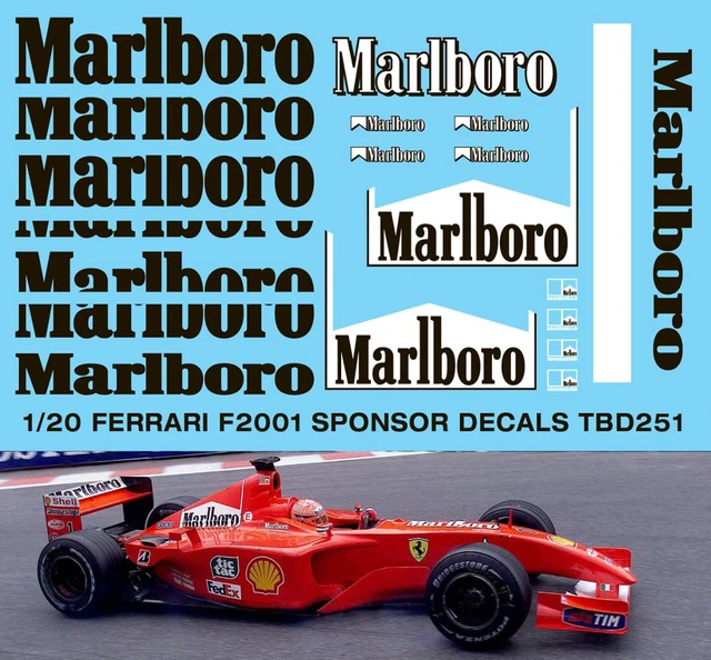 Shell Formula One Decals