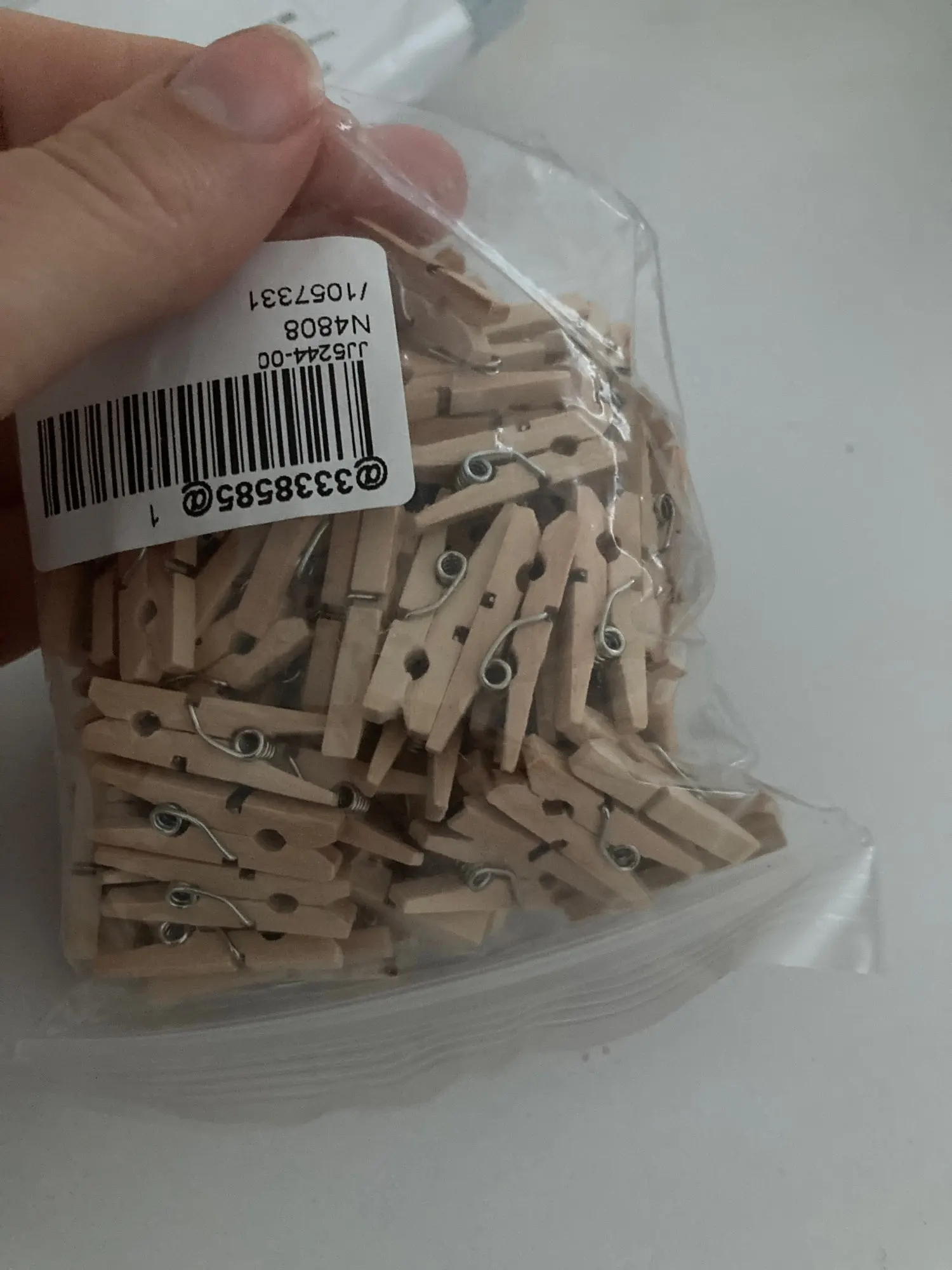 Decorative DIY Mini Wooden Clips (100 pcs) - Life Changing Products