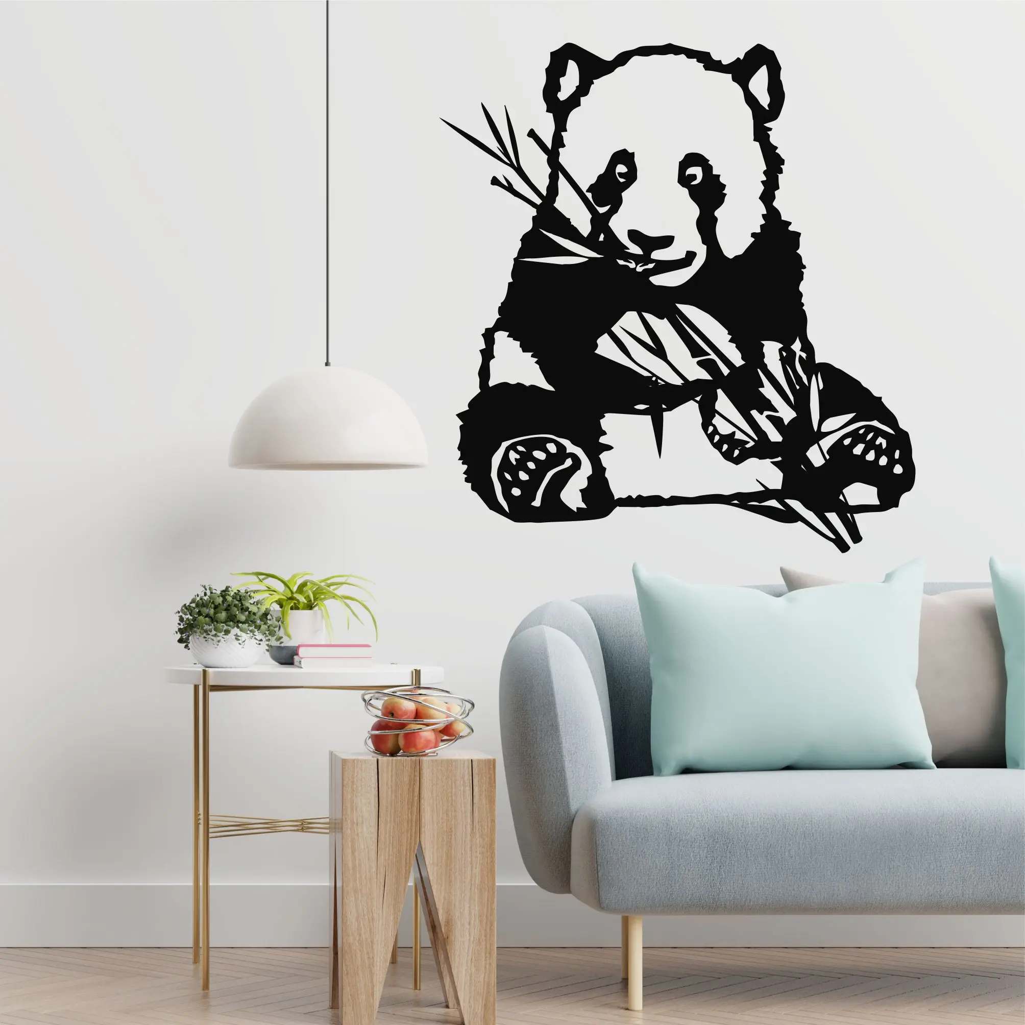 Metal-Wall-Decor-Panda-Wall-Art-Panda-Bear-Decoration-Nature-Wall-Art ...