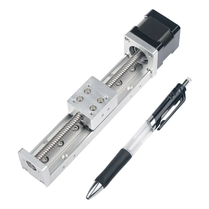 KHMOS 50MM Mini Linear Guide Slide Rail set Small Stage Actuator 200MM ...