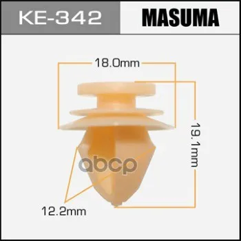 Clip car (автокрепеж) Masuma 342-ke [уп.50] 6001549265,6991.56 ...