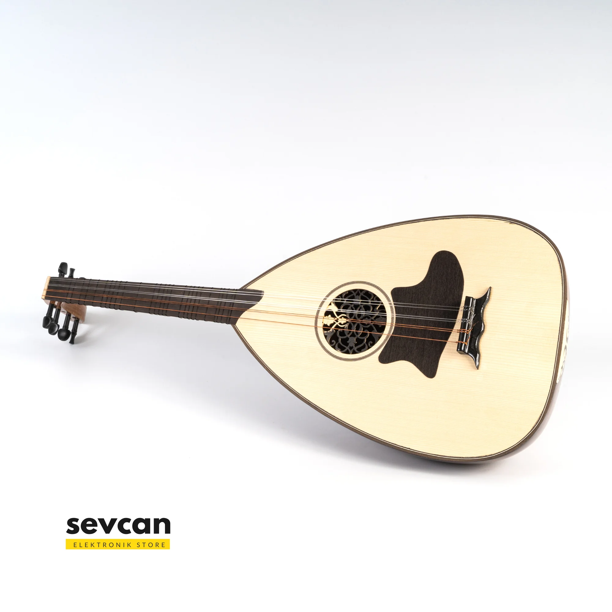 Handmade Walnut Turkish Lute Ud Oud Traditional String Instrument Case ...