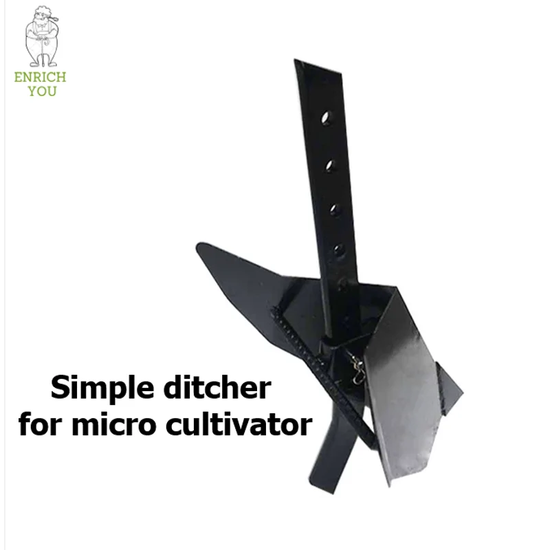 Simple-Plough-for-Micro-Tiller-Garden-Tools-Plow-Hiller-Ditcher ...