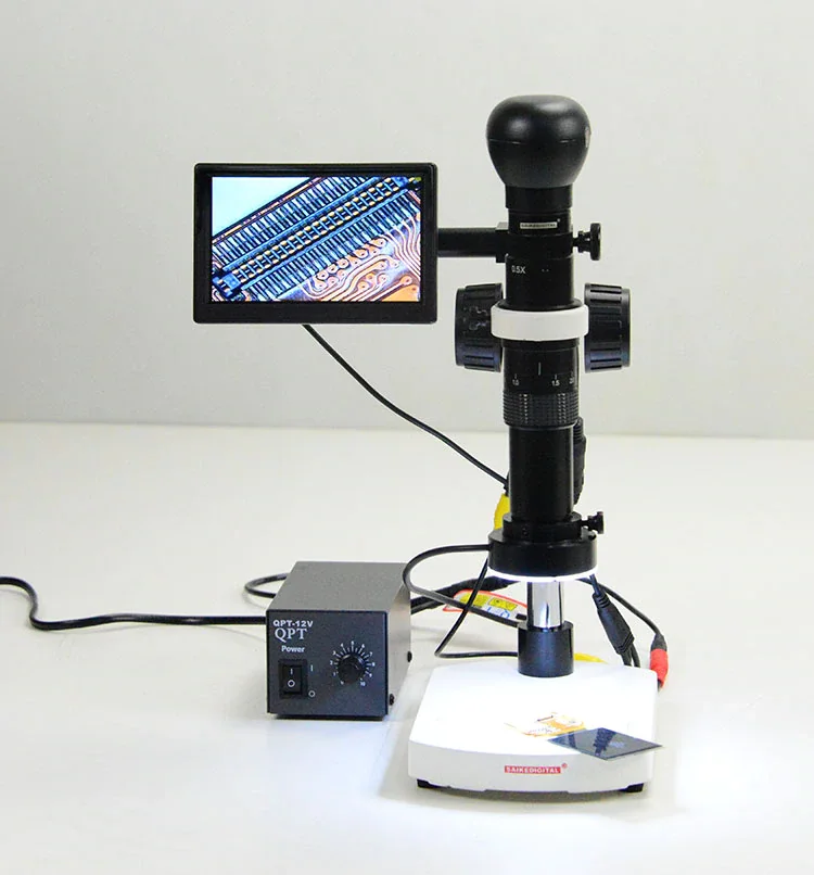 Best Sale,19x-135x Hd Industry Mono Lcd Av Zoom Video Microscope Lens ...