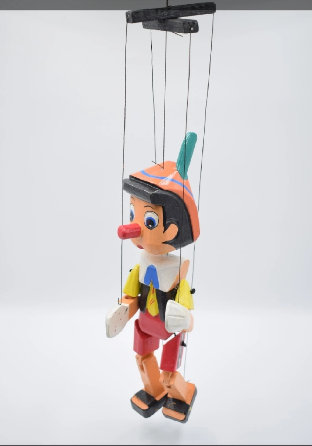 Wooden 20 Cm And 24 Cm Pinocchio Safe Toys Puppet - Figurines ...