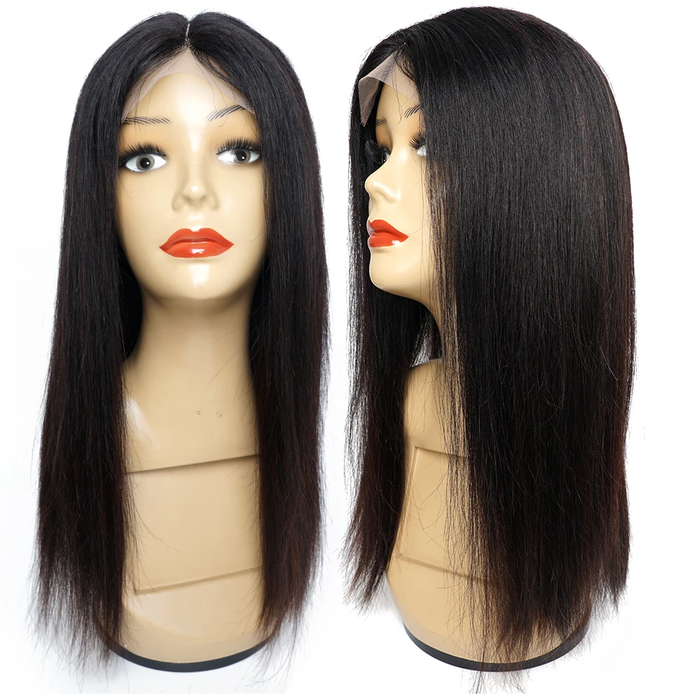4x1 T Part Lace Closure Wig Straight 4x4 Lace Closure Wig Human Hair ...