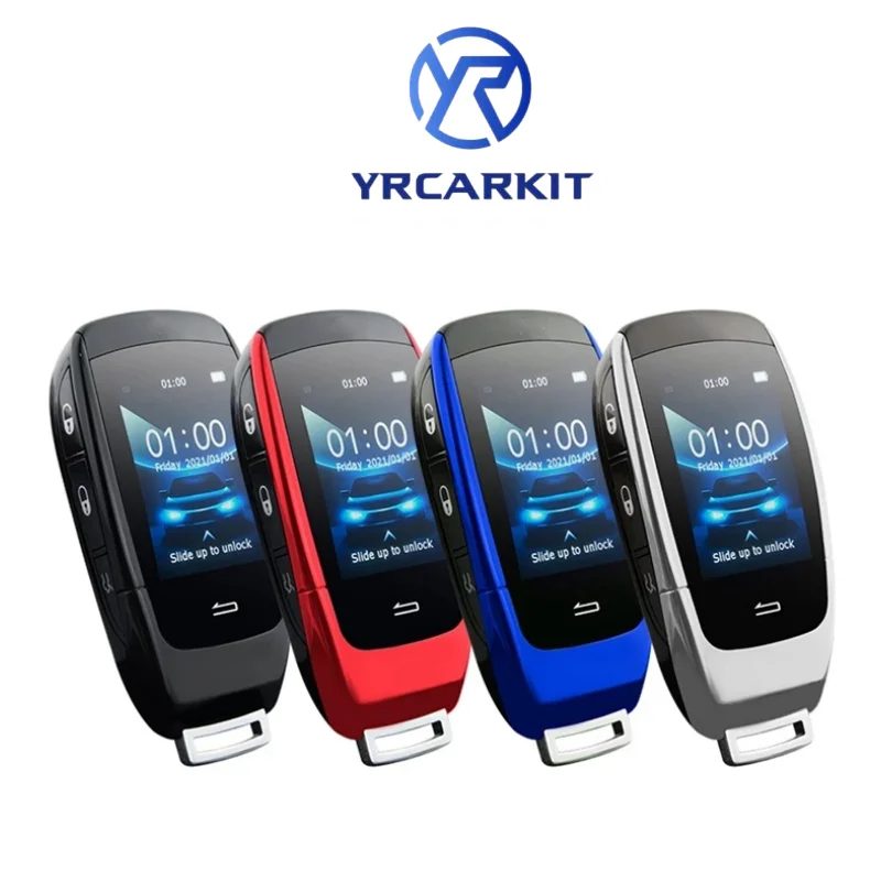 YRCARKIT-New-Universal-Modified-MB-Smart-LCD-Car-key-Remote-Control-Alloy-Material-Custom-Image ...