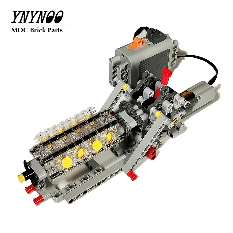 High Tech Mechanical Power Group V8 Engine Cylinder Model Matched ...