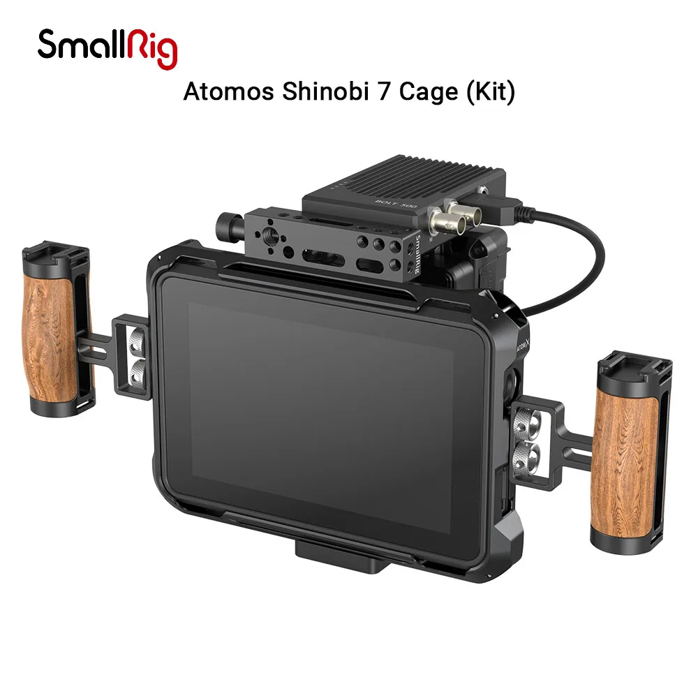 SmallRig Atomos Shinobi 7 Monitor Cage Camera Cage Aluminium alloy DSLR ...
