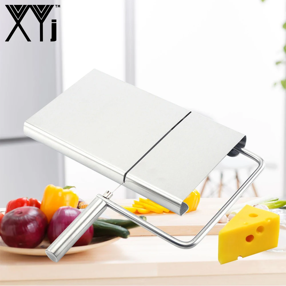 치즈 슬라이서 와이어 커터 5 개 와이어 치즈 커팅 나이프 도구 스테인레스 스틸 와이어 치즈 슬라이서 커팅 치즈 하우스 워밍