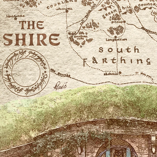 The Shire Map