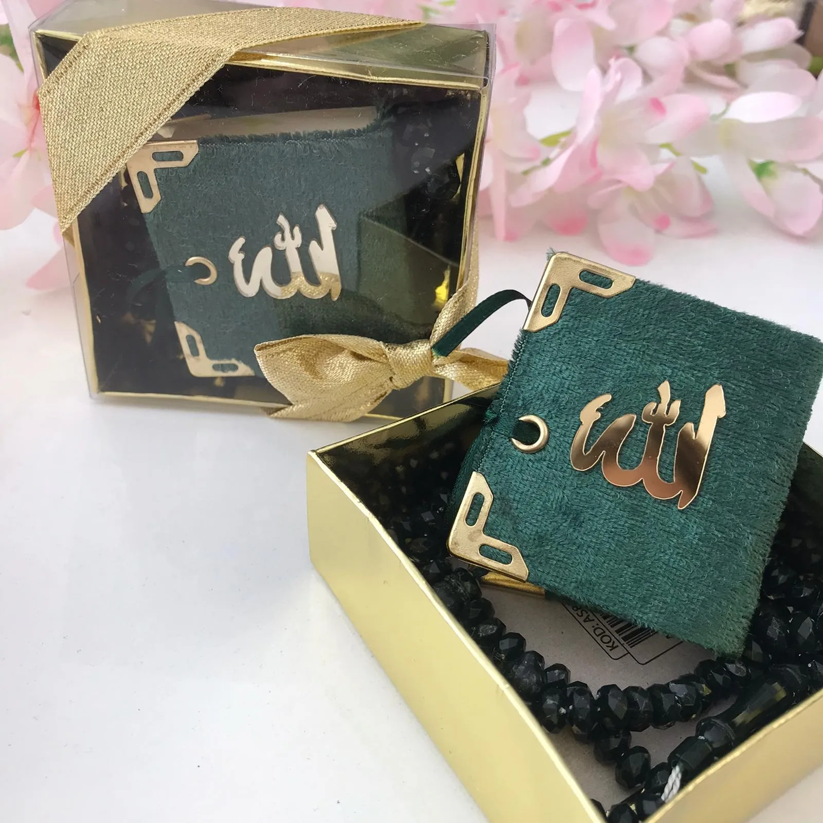 Mini Quran Set Koran with Tasbeh Rosary with Kuran Gift Ideas Colorful ...