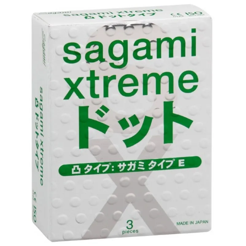 콘돔 Sagami Xtreme Type-E 도트-3 개, 녹색 - AliExpress 66