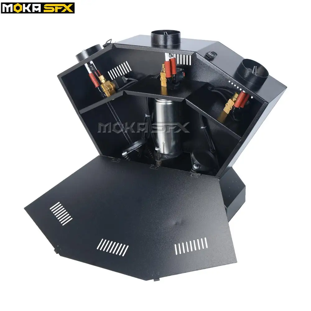 Stage flame DMX 3 Heads Flame Projector Fireworks Machine China ...