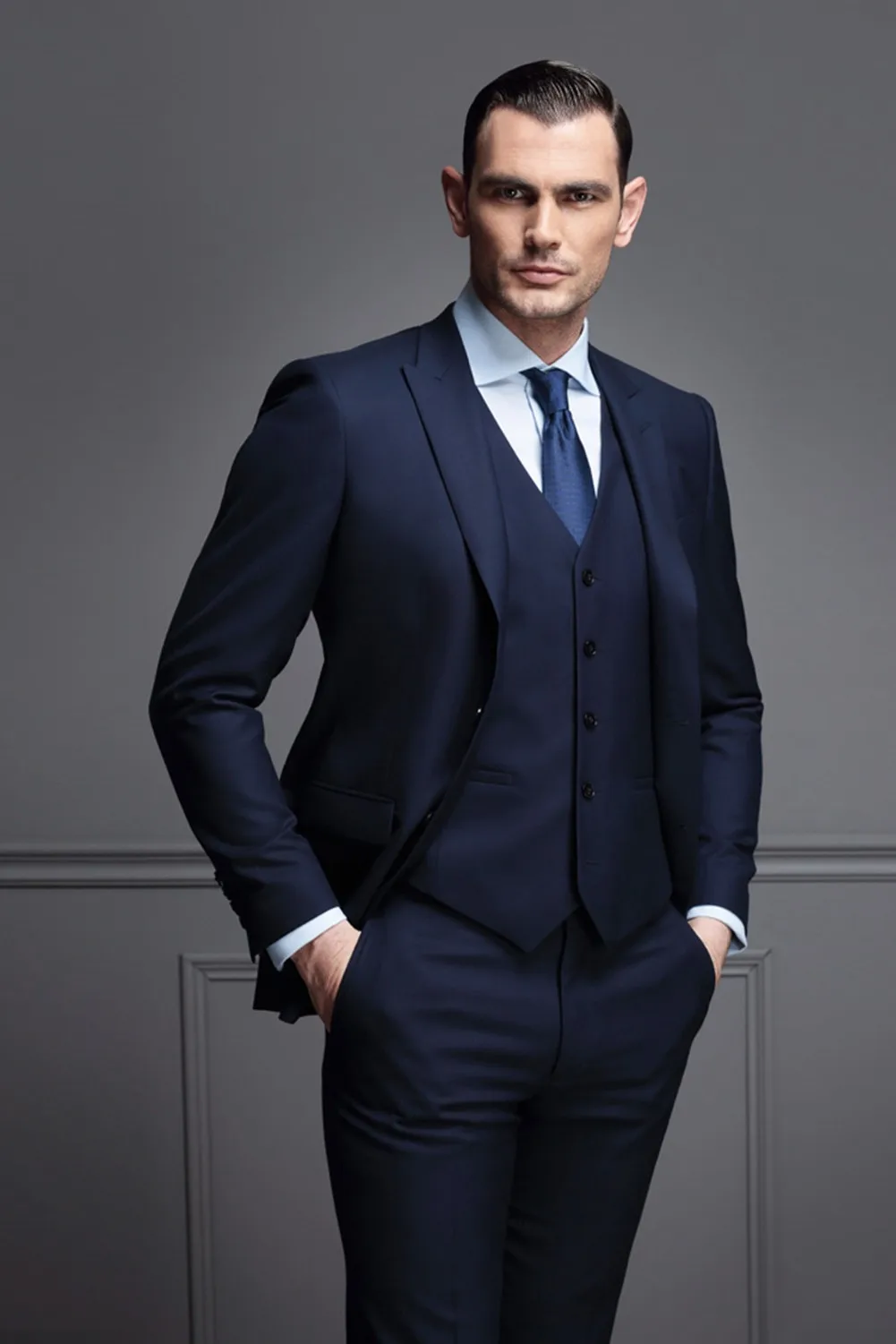 Classic-Navy-blue-Men-Suits-Custom-Made-Formal-Suit-Men-Two-Button ...
