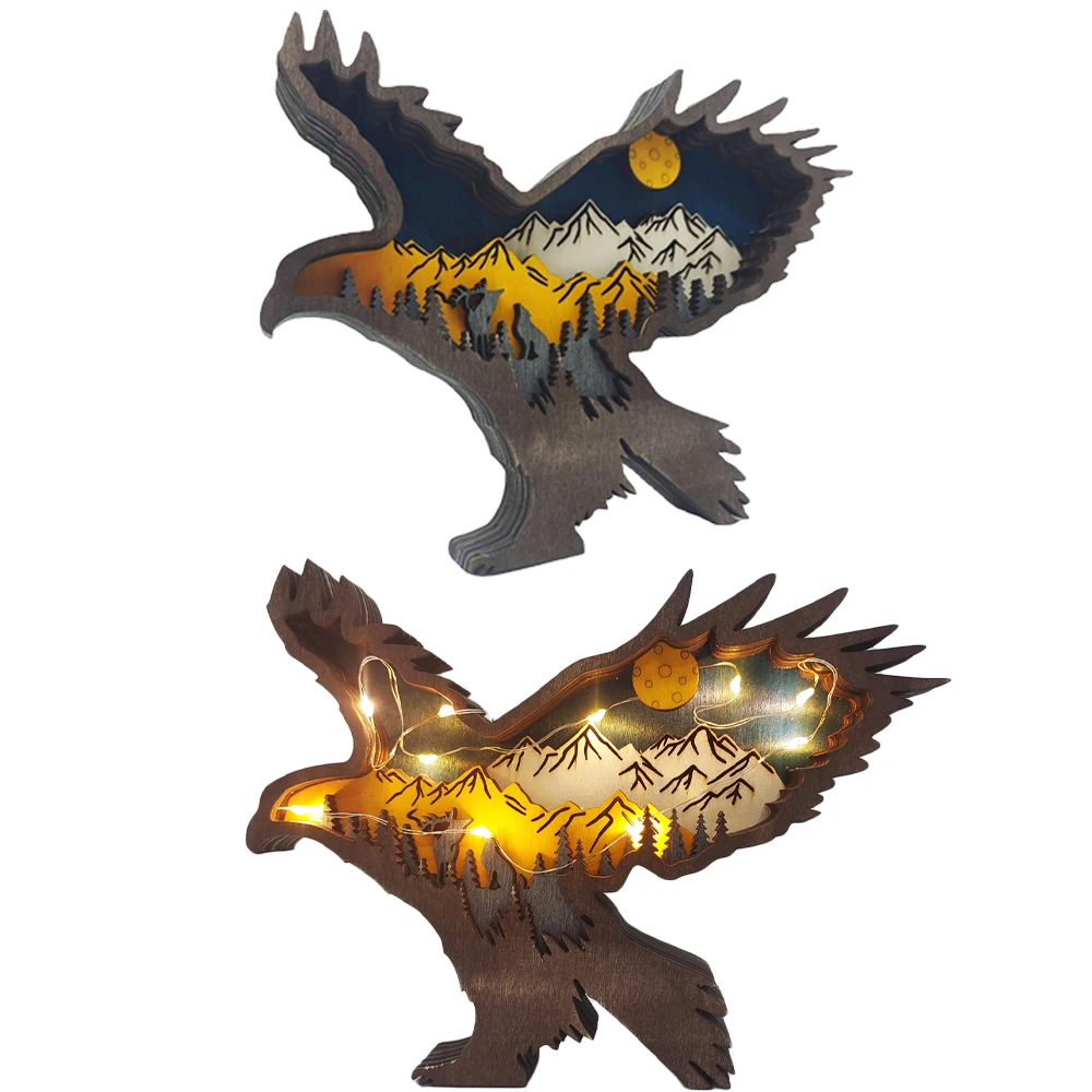 Parasite Wood Carving Animal Ornament Animal Home Decor Animal Wood ...