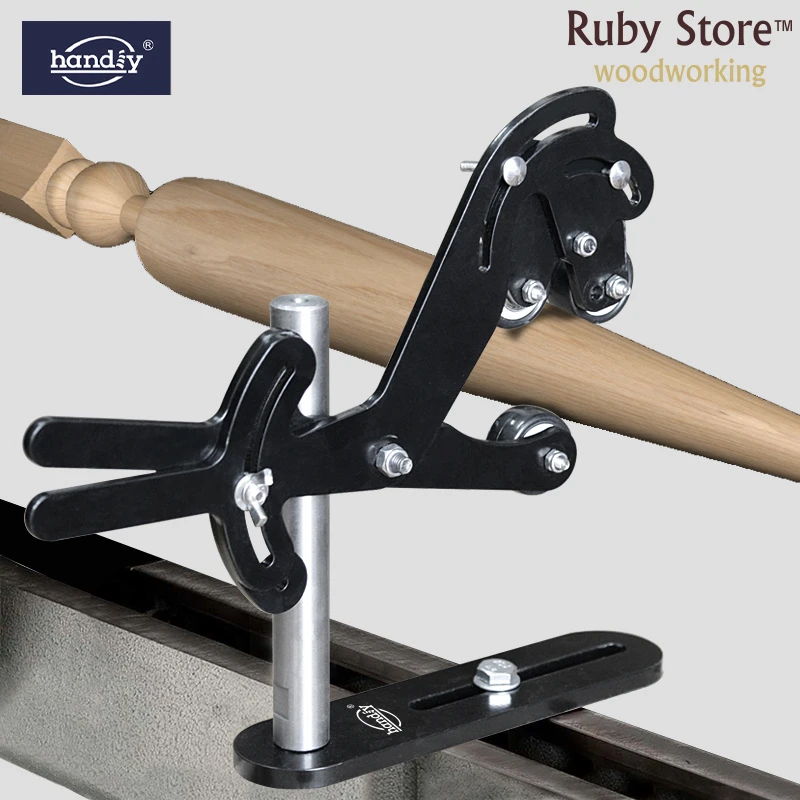 Heavy Duty Wood Lathe Spindle Steady Rest Wood Turning Accessory - Hand ...